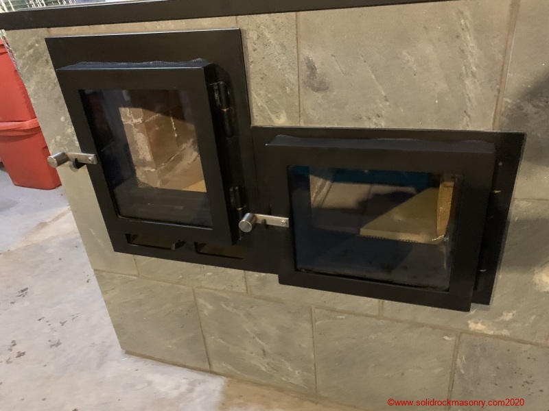 Masonry Heater Doors | Solid Rock Masonry