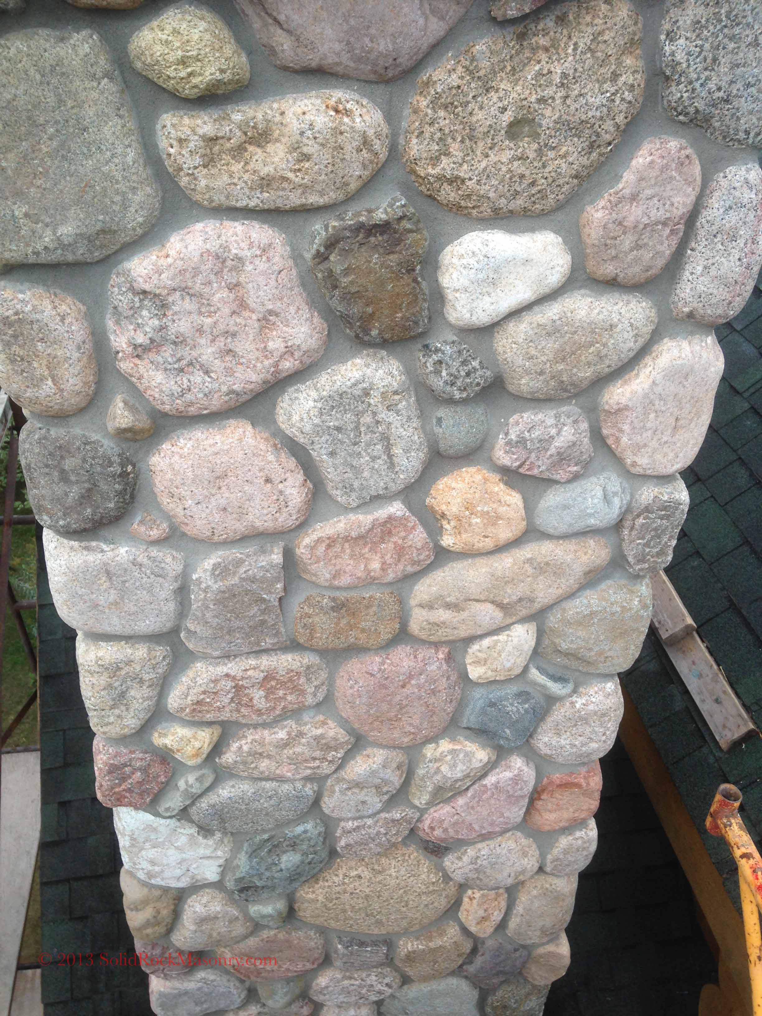 Dunn Bros Stone Chimney | Solid Rock Masonry