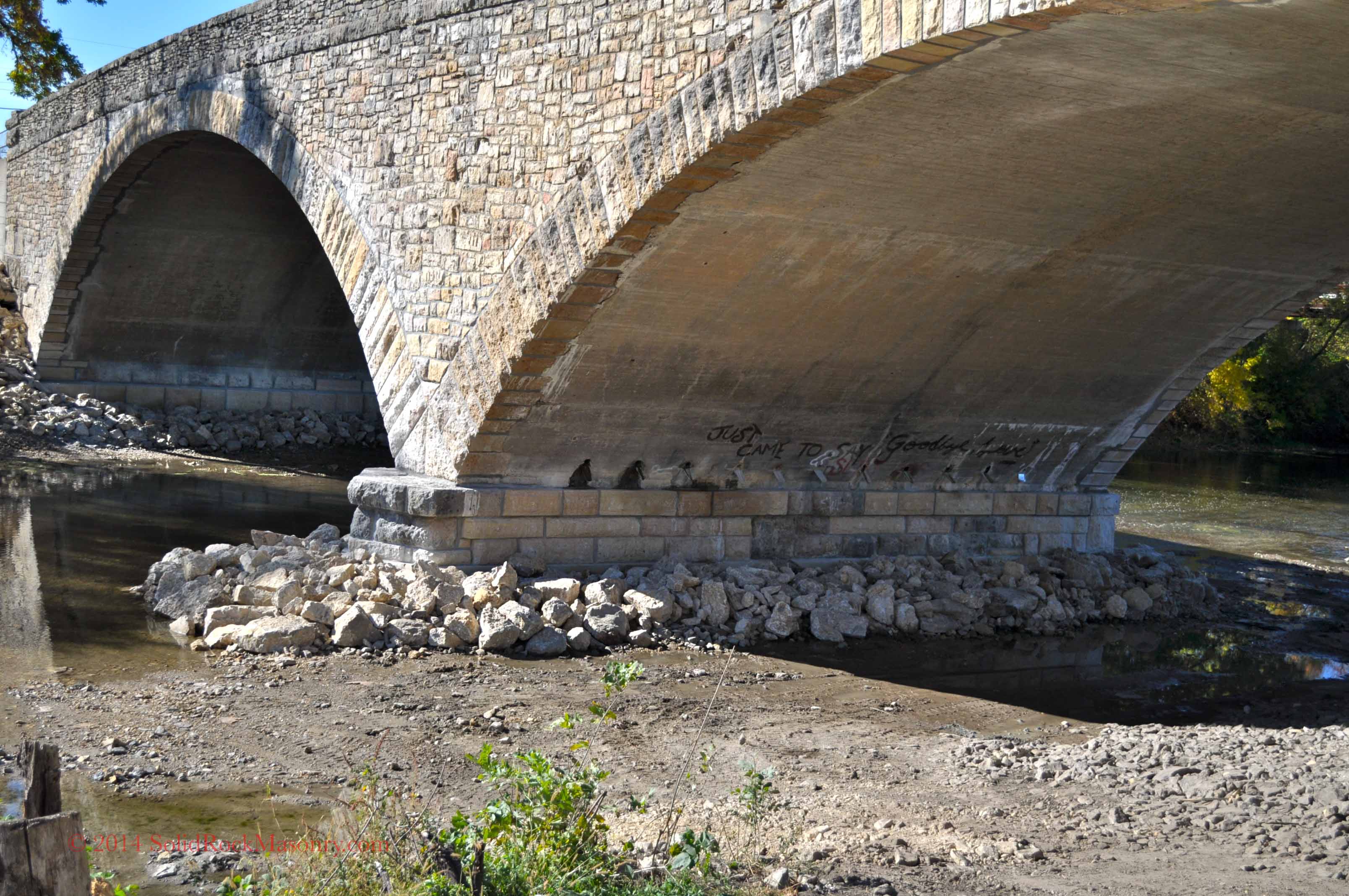 Roosevelt Stone Bridge Restoration | Solid Rock Masonry